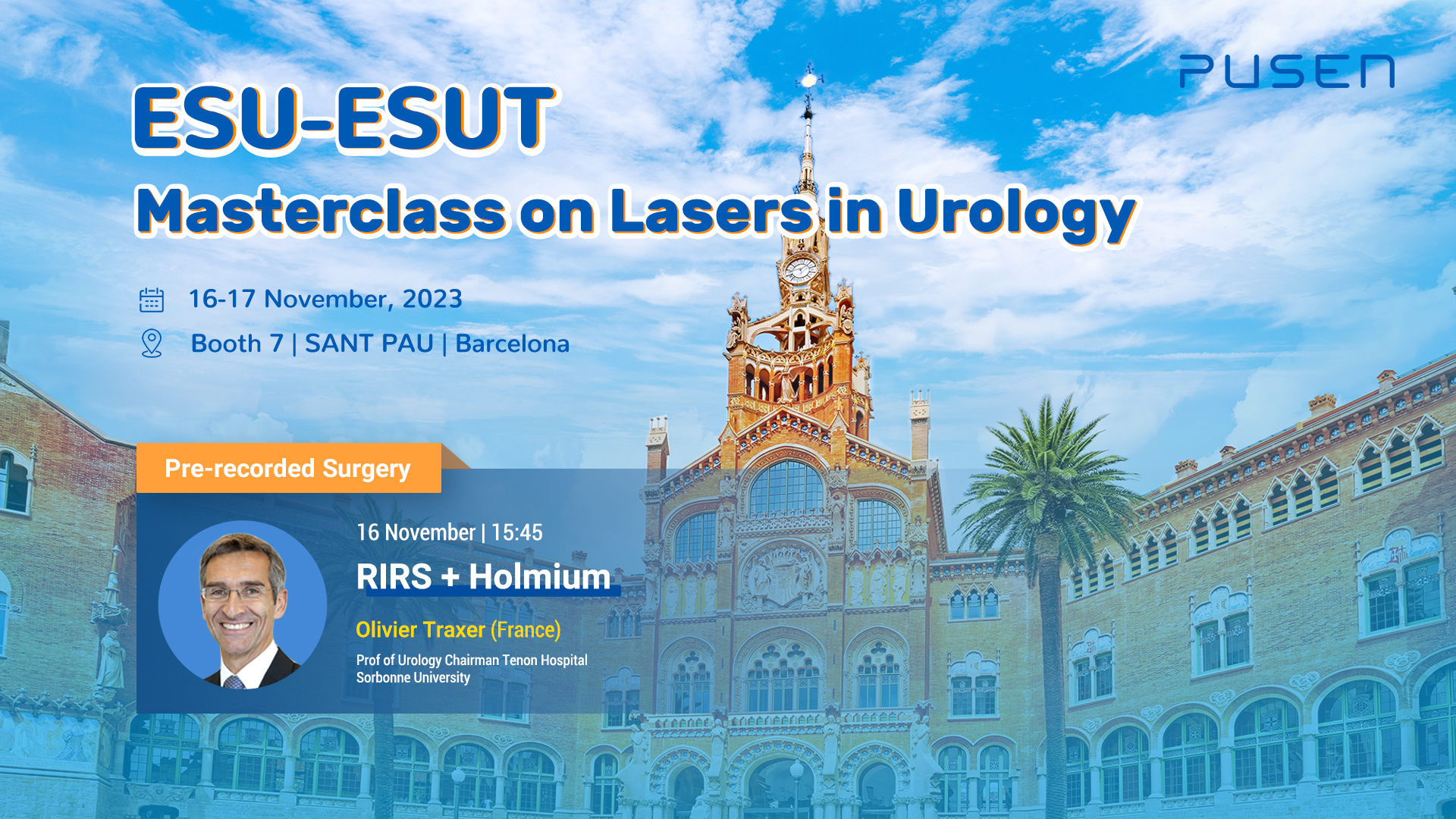 Countdown - 2 days to go to ESU-ESUT Masterclass on Lasers in Urology ...