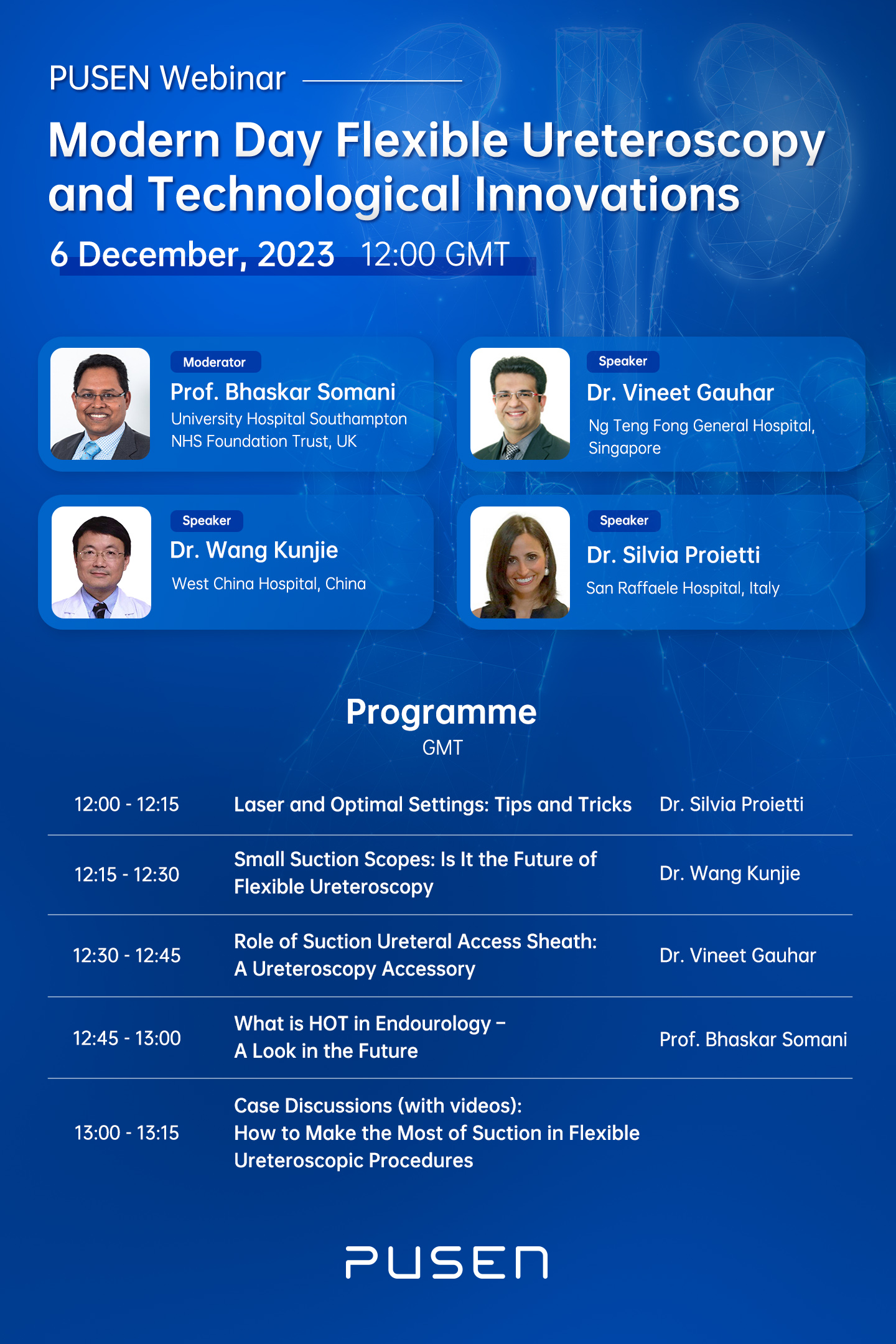 PUSEN Webinar | Modern Day Flexible Ureteroscopy and Technological ...