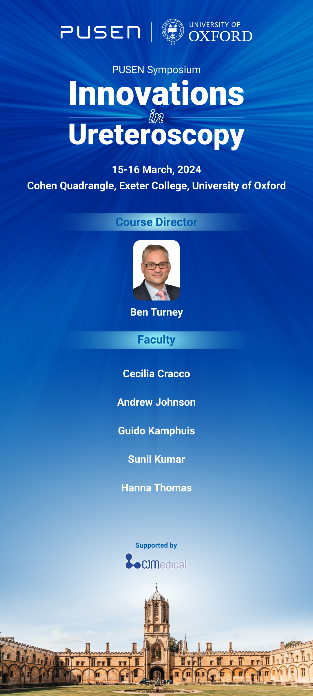 Pusen & Oxford Uni Syposium: Ureteroscopy Innovations_Zhuhai Pusen ...